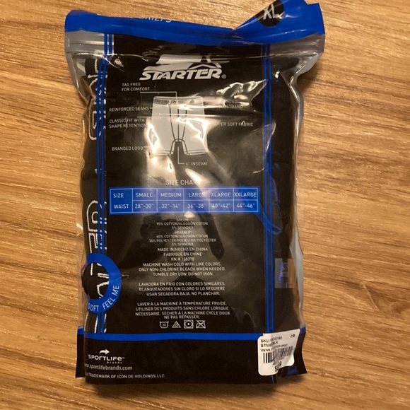 STARTER | Underwear & Socks | Starter Black Label Boxer Briefs Brand ...